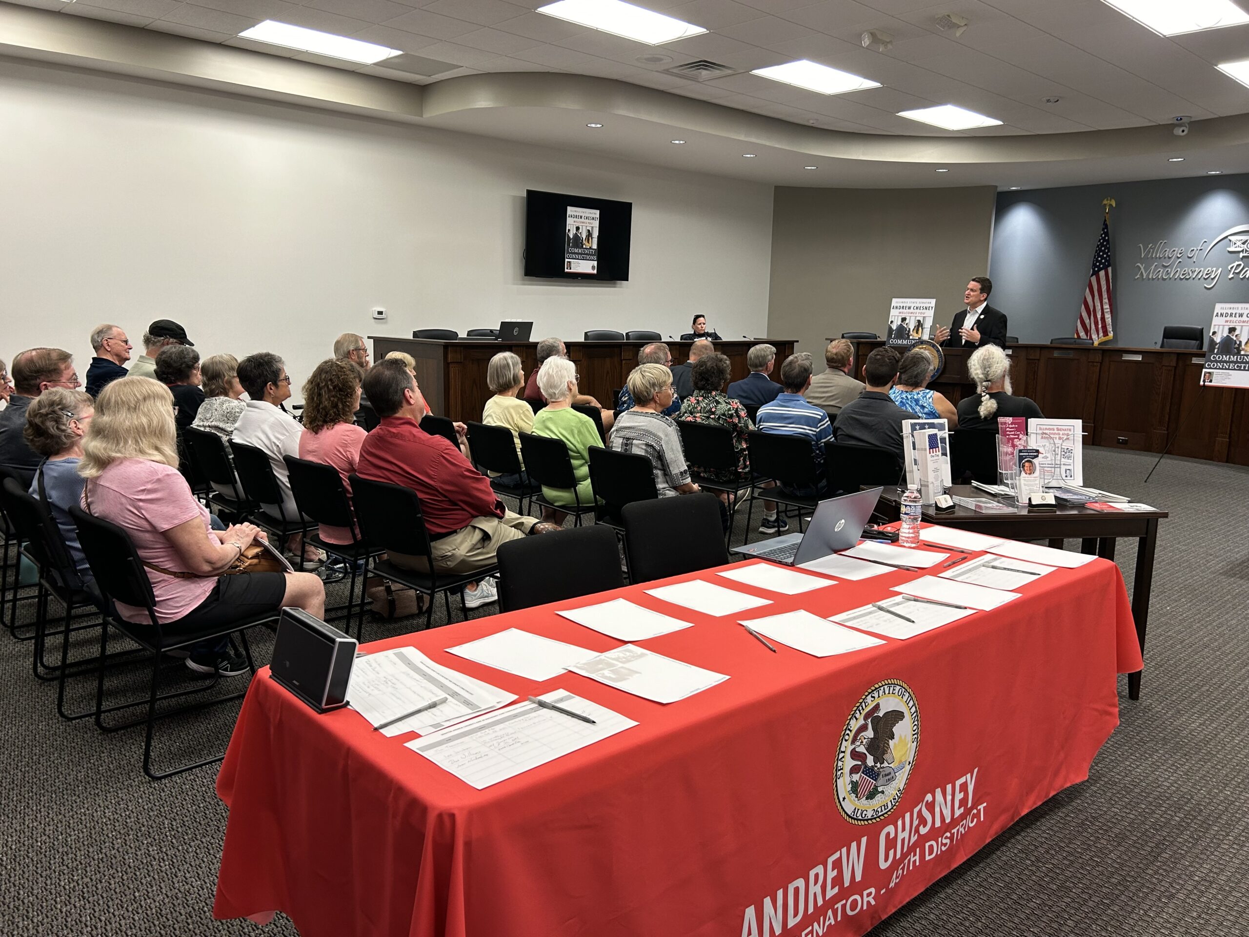 Senator Andrew Chesney to Conclude Community Connections Tour with ...