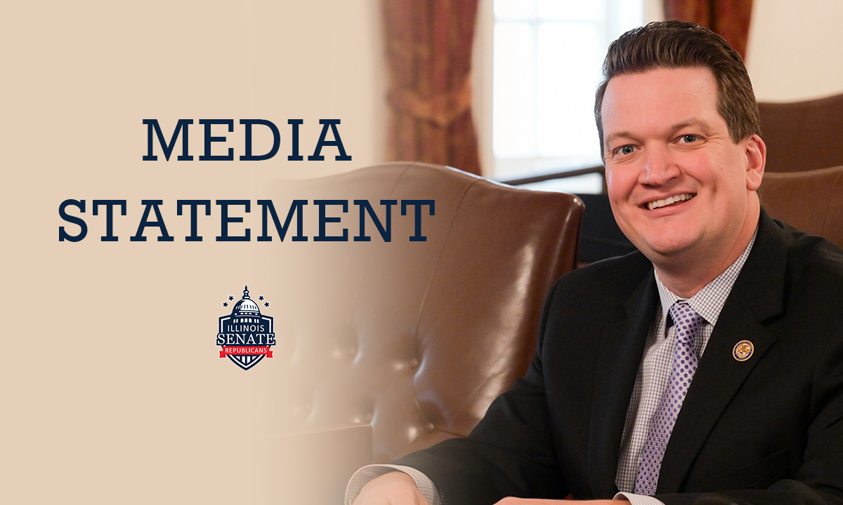 Senator Andrew Chesney Reacts to Governor Pritzker’s Decision to Help ...