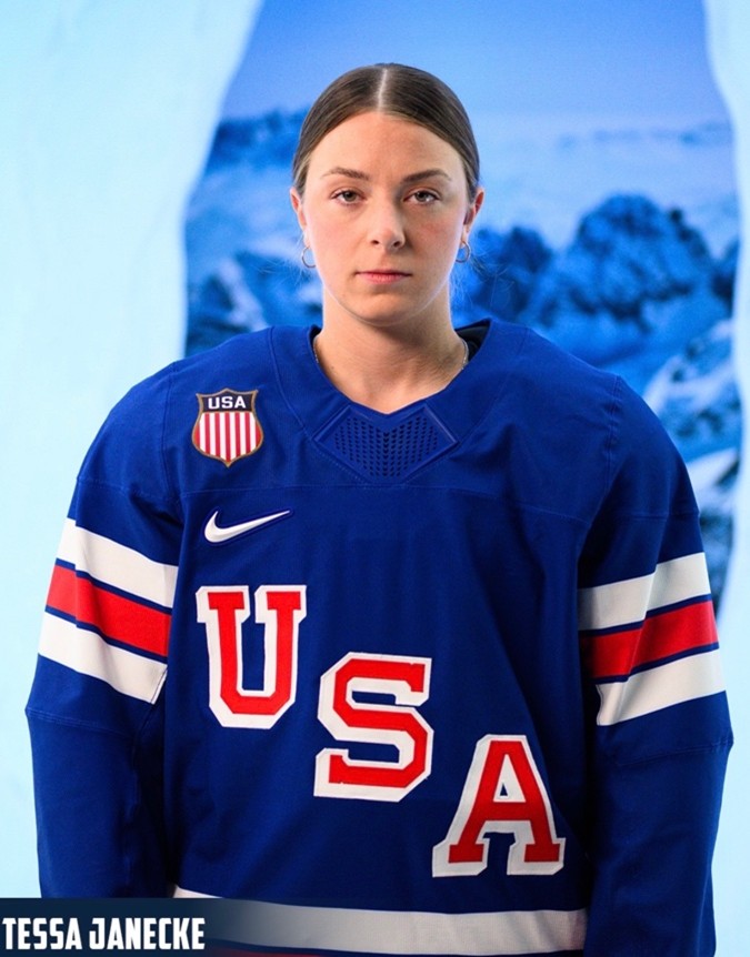 Orangeville Native Tessa Janecke Selected to U.S. Olympic Hockey Team ...